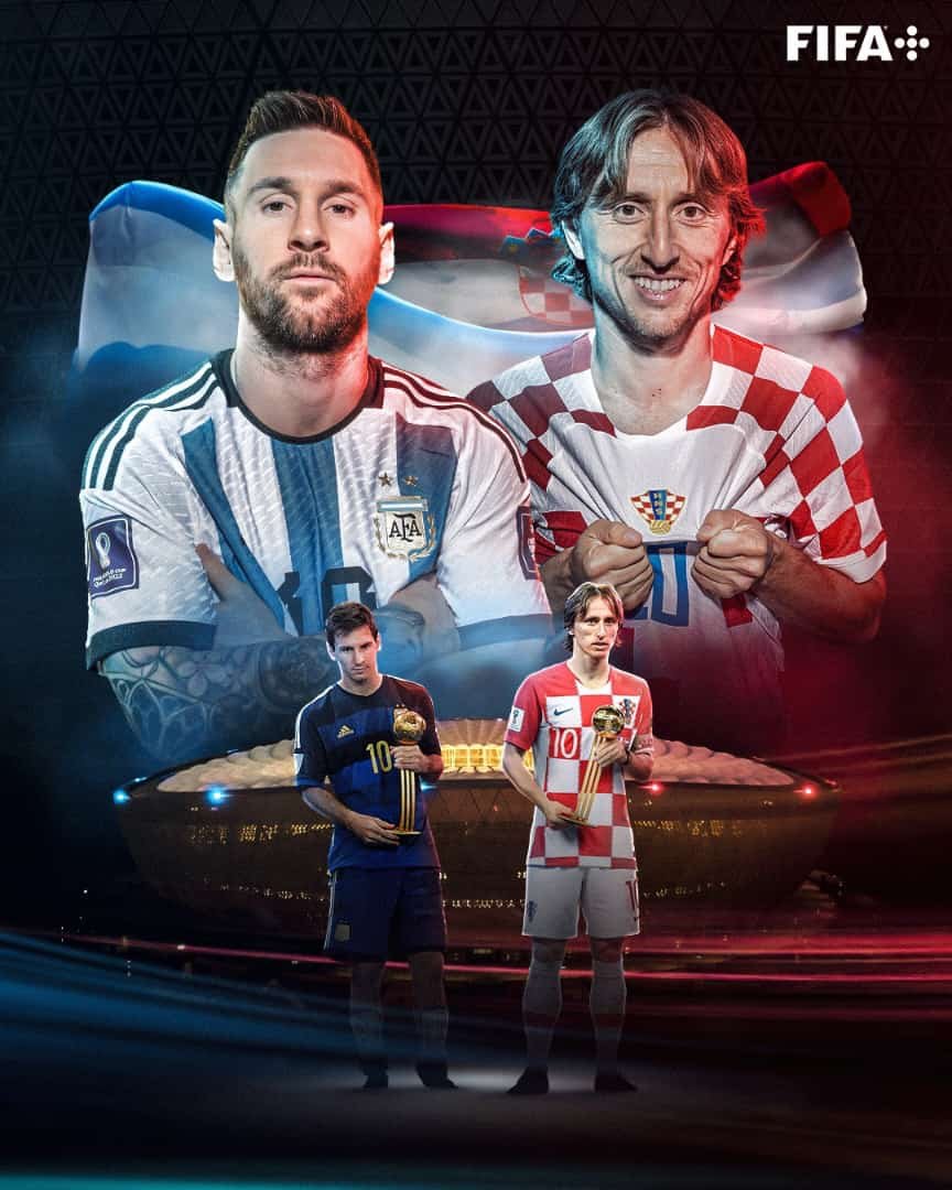 Lionel Messi & Luka Modric.